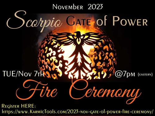 NOV 2023 :: Gate of Power :: FIRE Ceremony
